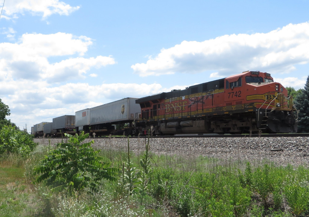 BNSF 7742 DPU